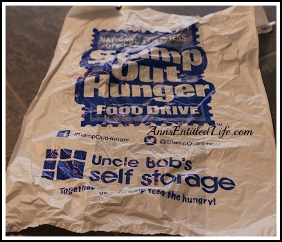 Stamp Out Hunger Donations Tomorrow