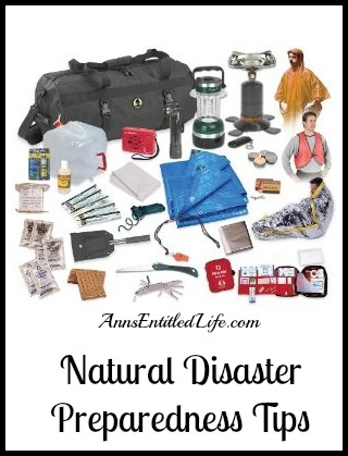 Natural Disaster Preparedness Tips