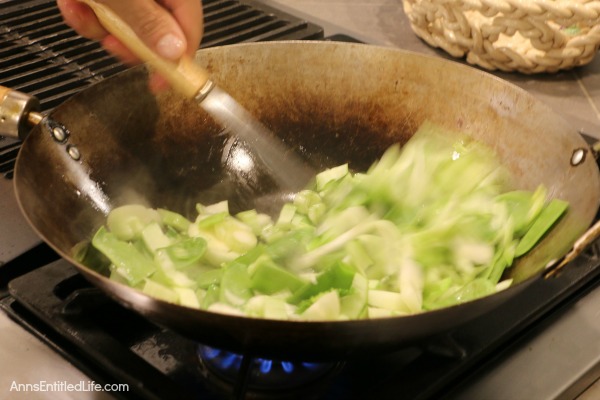 Bok Choy and Snow Peas Sauté