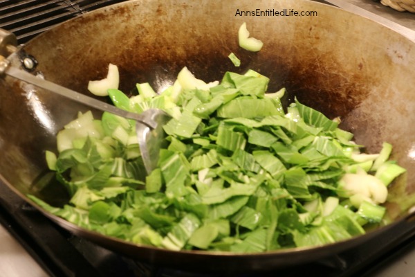 Bok Choy and Snow Peas Sauté