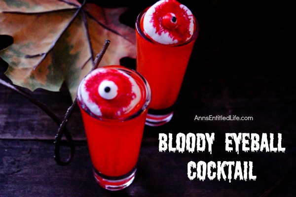 Bloody Eyeball Cocktail Recipe