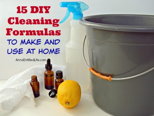 15 DIY Cleaning Formulas to Make and Use at Home