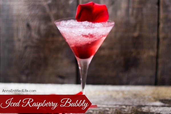 Iced Raspberry Bubbly Recipe