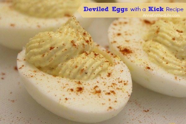 Deviled Eggs with a Kick Recipe