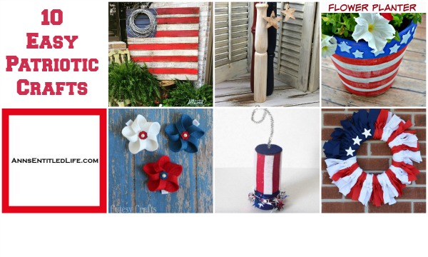 10 Easy Patriotic Crafts