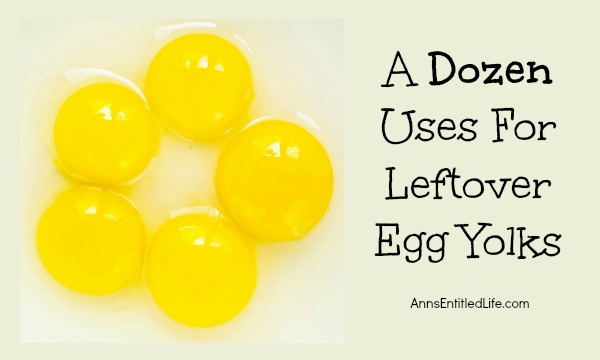 A Dozen Uses For Leftover Egg Yolks