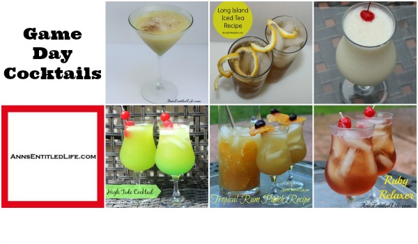 Game Day Cocktails - For Ladies