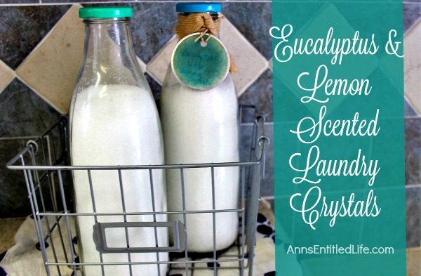 Eucalyptus and Lemon Scented Laundry Crystals