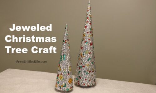 Jeweled Christmas Tree Craft
