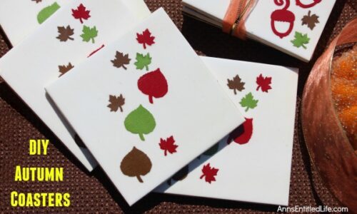 Easy DIY Autumn Coasters