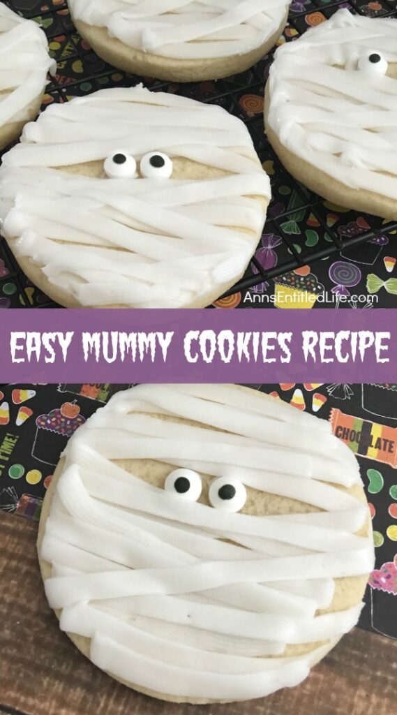 Mummy Cookies Recipe