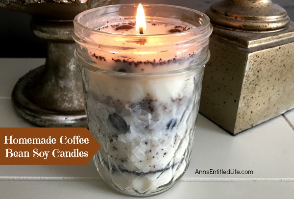 Homemade Coffee Bean Soy Candle