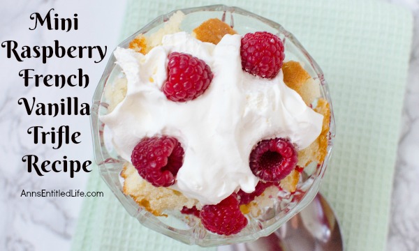 Mini Raspberry French Vanilla Trifle Recipe