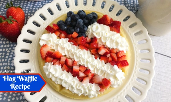 Flag Waffle Recipe
