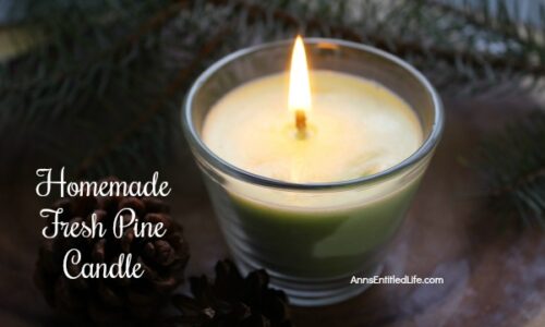 Fresh Pine DIY Candle