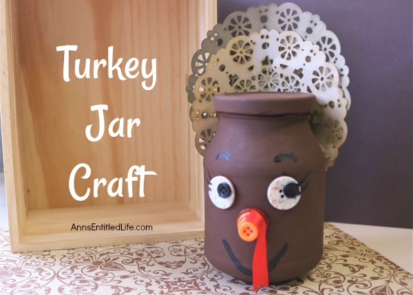 Thanksgiving Turkey Jar Craft
