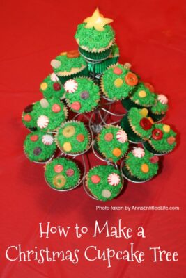 How to Make a Christmas Cupcake Tree