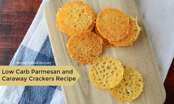 Low Carb Parmesan and Caraway Crackers Recipe