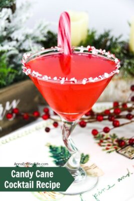 Candy Cane Cocktail
