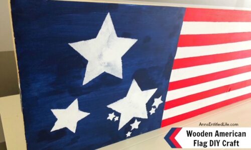 Wooden American Flag DIY Craft