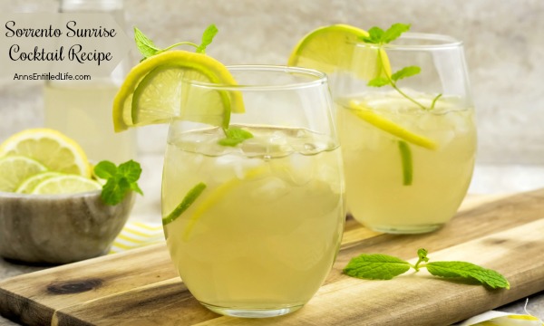 Sorrento Sunrise Cocktail Recipe