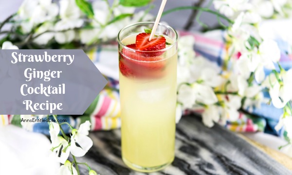 Strawberry Ginger Cocktail Recipe