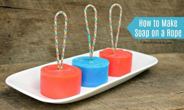 How to Make Soap on a Rope