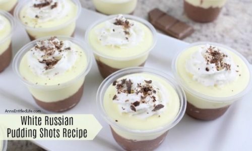 White Russian Pudding Shots Recipe