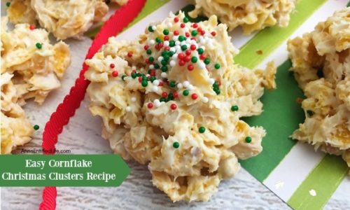Easy Cornflakes Christmas Clusters Recipe