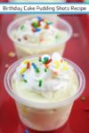Birthday Cake Pudding Shots Recipe