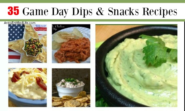 Game Day Dips and Snacks Recipes