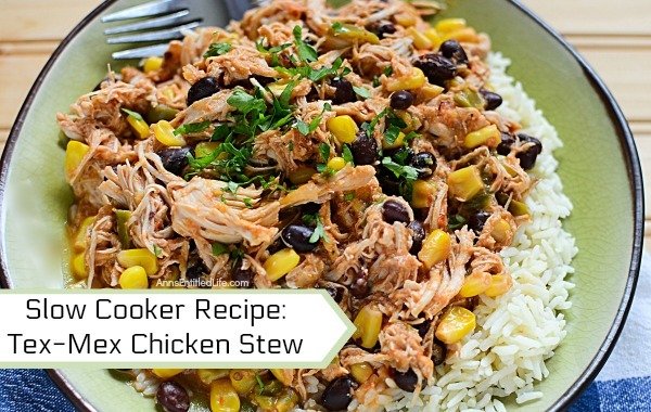 Slow Cooker Recipe: Tex-Mex Chicken Stew