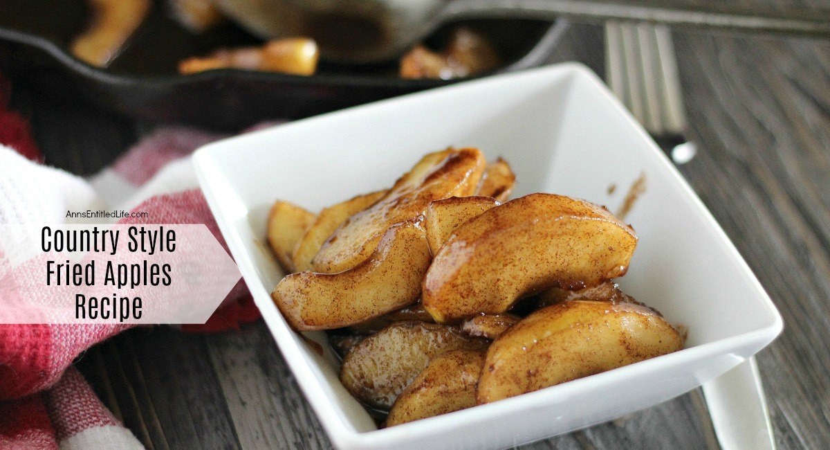 Country Style Fried Apples Recipe