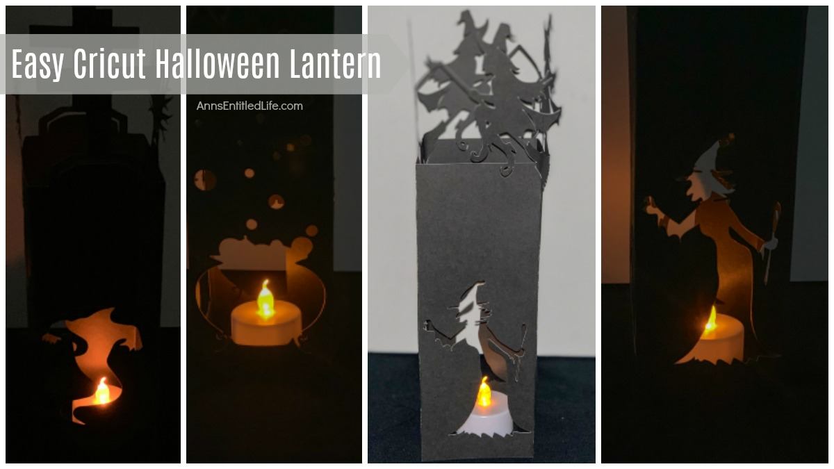 Easy Cricut Halloween Lanterns
