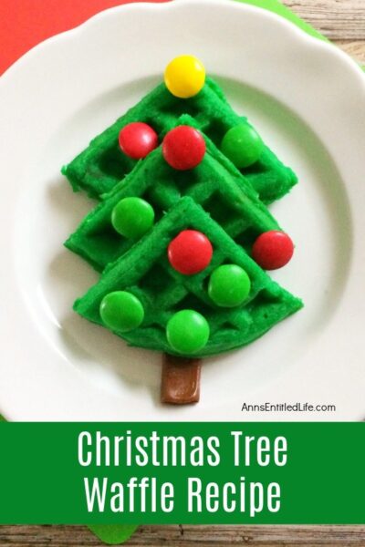 Christmas Tree Waffle Recipe