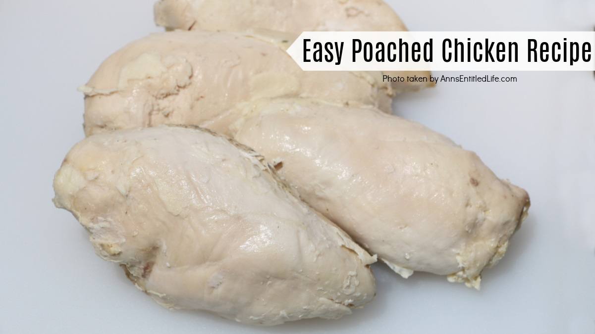Poached Chicken Recipe