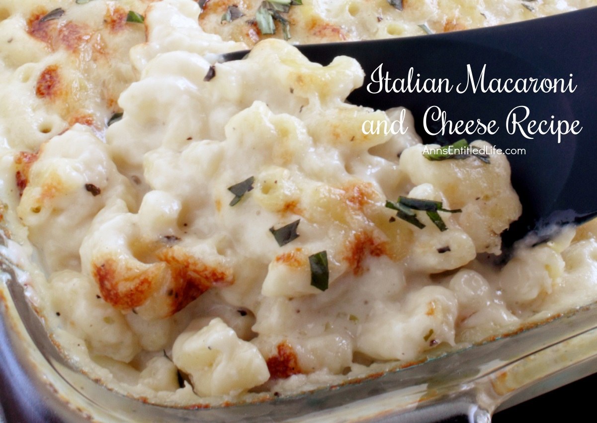Italian Macaroni and Cheese Recipe