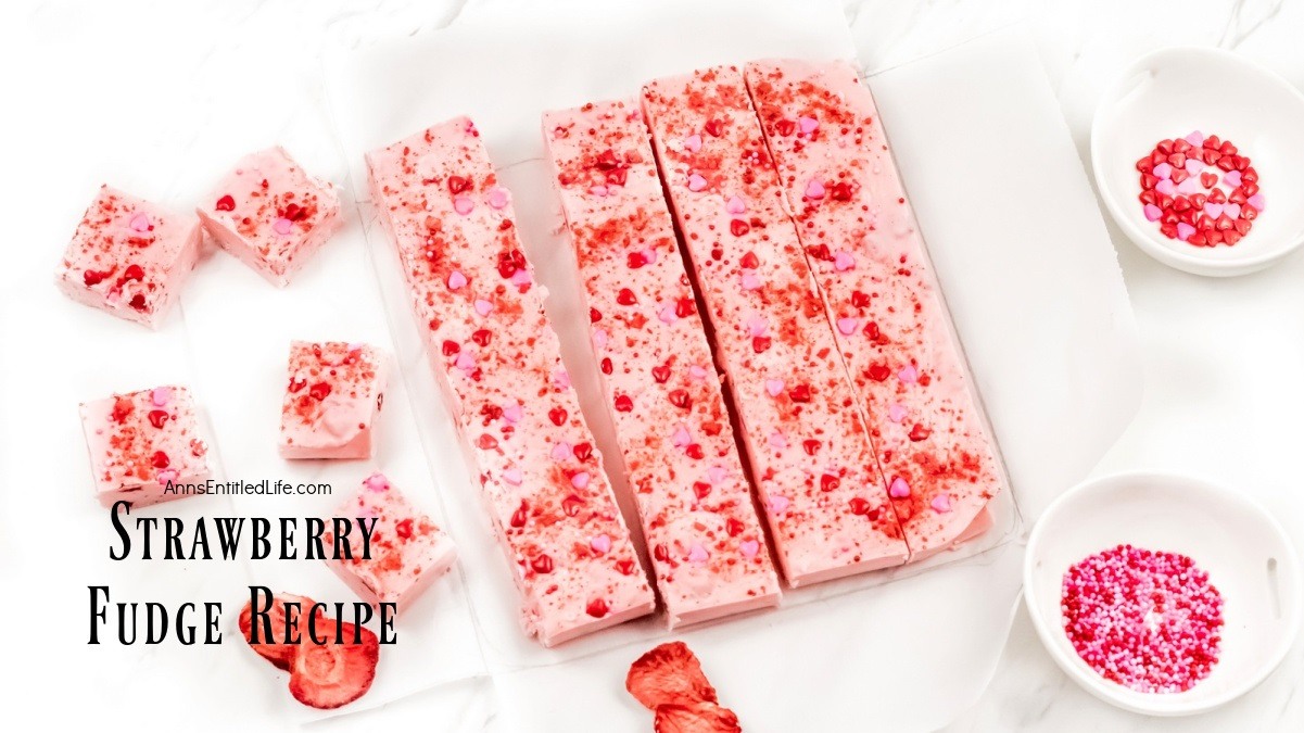 Strawberry Fudge Recipe