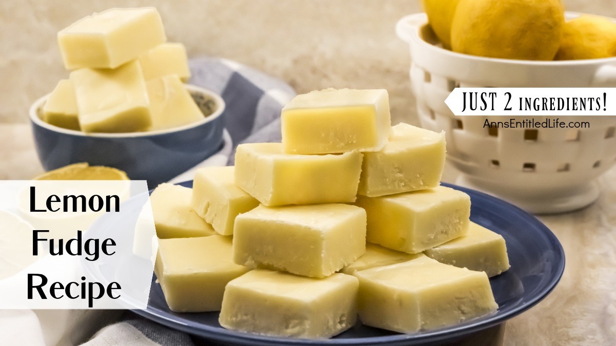 Lemon Fudge Recipe
