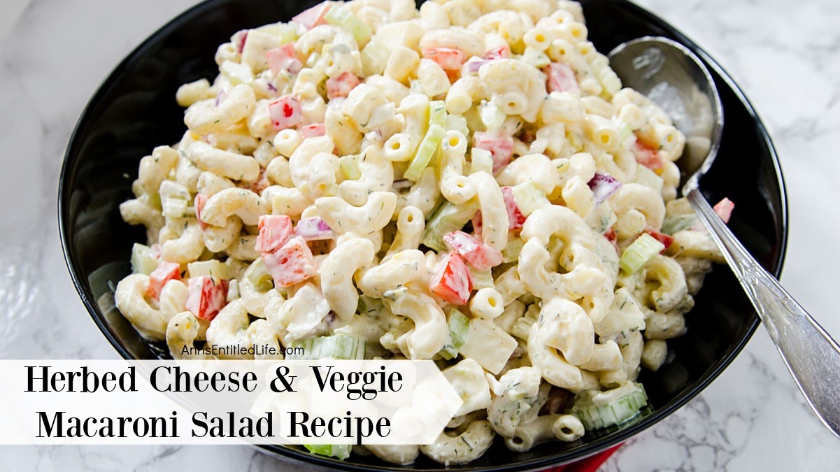 Herbed Cheese And Veggie Macaroni Salad Recipe
