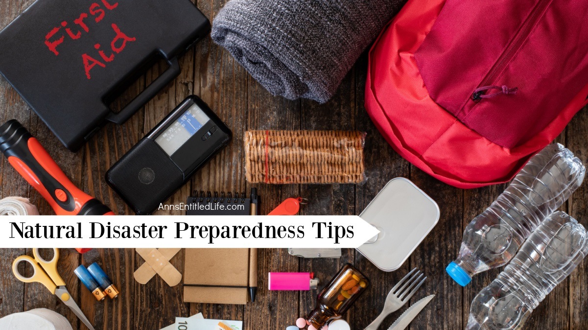 Natural Disaster Preparedness Tips