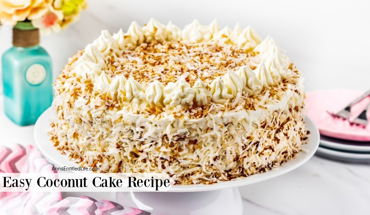 Easy Coconut Cake Recipe