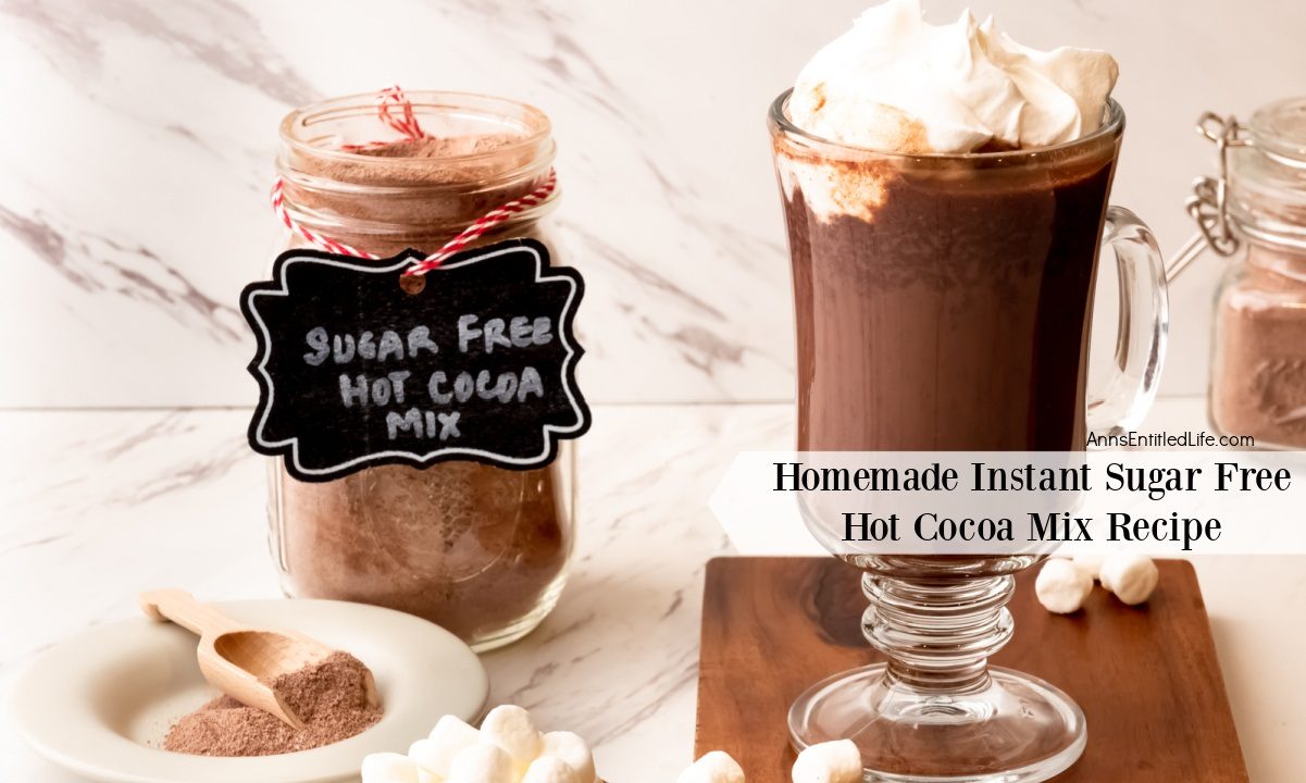 Instant Sugar Free Hot Cocoa Mix Recipe
