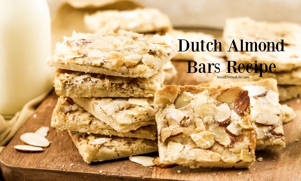 Dutch Almond Bars Recipe