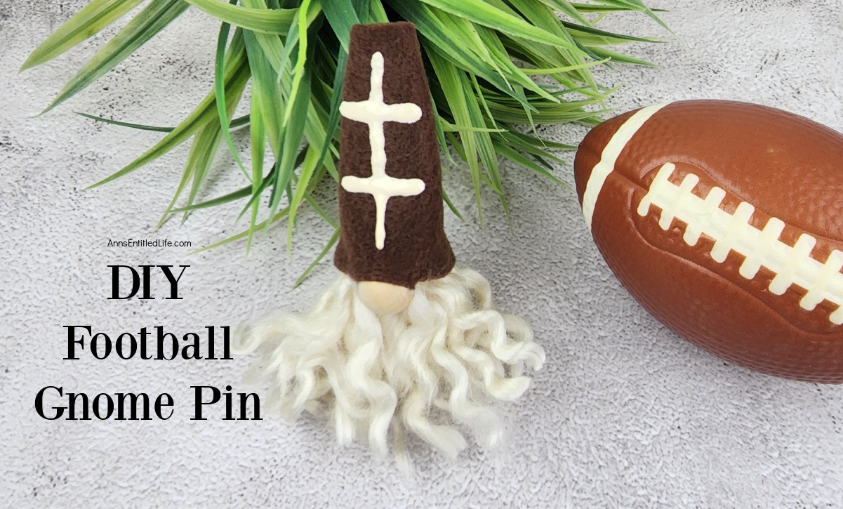 How to Make a Football Gnome Pin | DIY