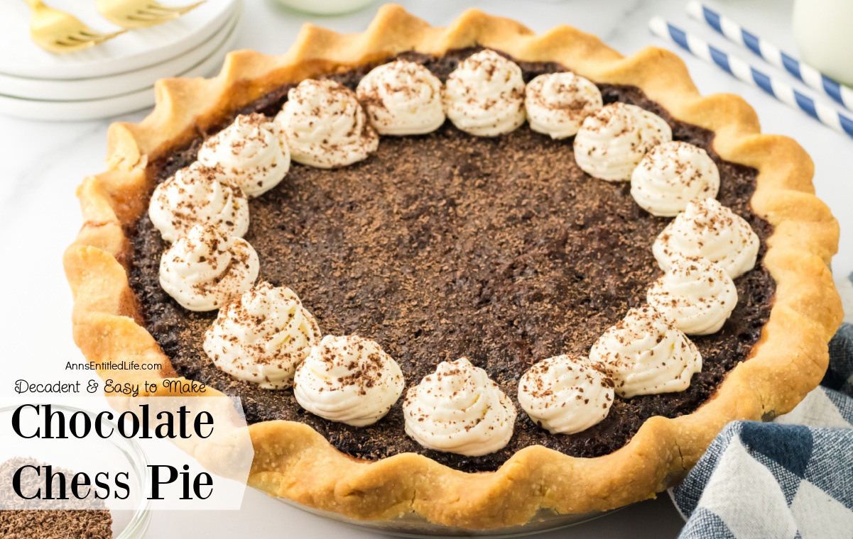 Chocolate Chess Pie Recipe | Decadent Yet Easy to Make