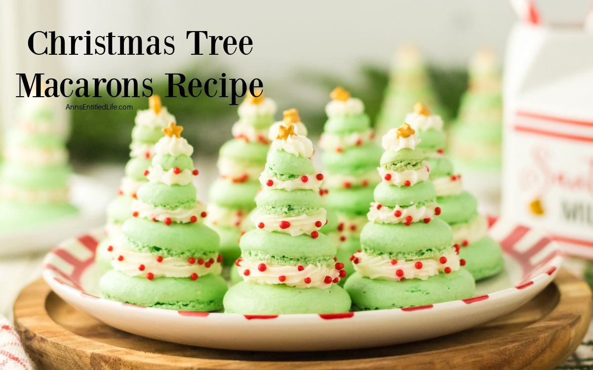 Christmas Tree Macarons Recipe – Festive Holiday Treats - Ann's ...